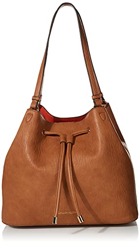 Calvin Klein Gabrianna Novelty Shopper Shoulder Bag, Caramel