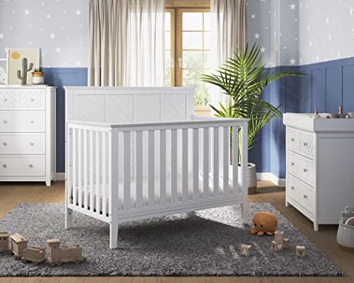 Child Craft Atwood 4-Drawer Dresser (Matte White)