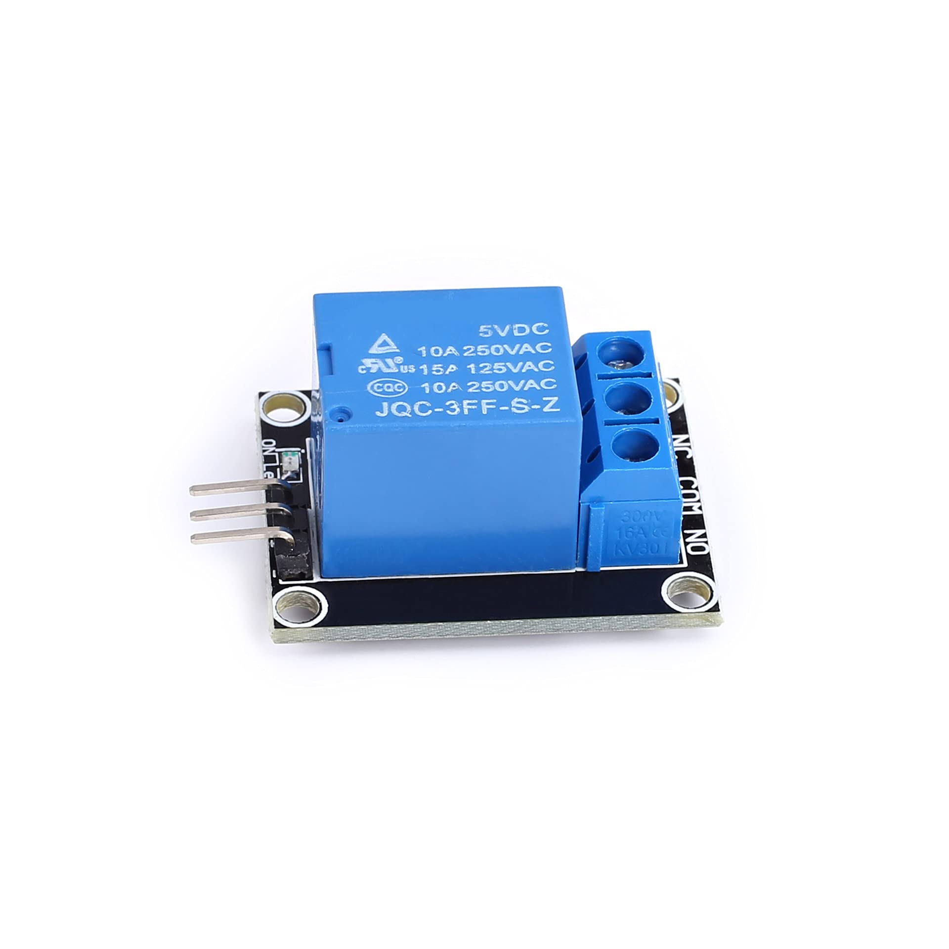 Teyleten Robot 1 Channel 5V Relay Module Board Shield Relay Board Ky-019 for PIC AVR DSP ARM Arduino 10pcs