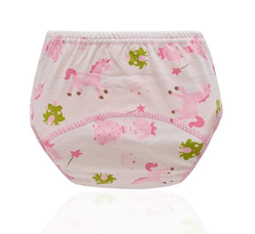 Yealoo 6 Pack Baby Training Pants Toddler for 36 Months Potty Training Underwear Cotton