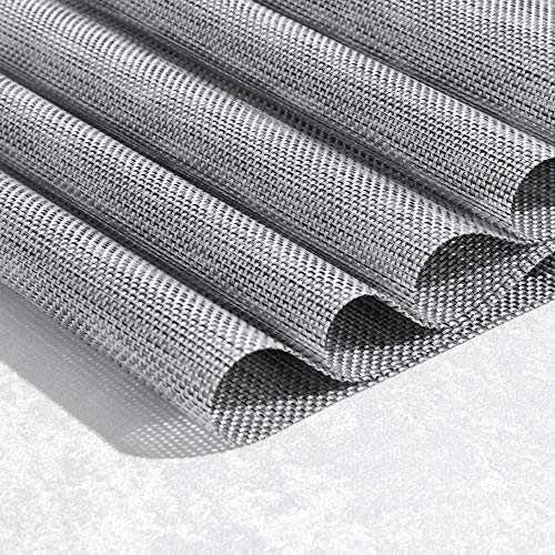 DOLOPL Table Runner Grey Table Runners Outdoor Table Runner 12"×72" Non-Slip Heat Resistant Easy to Clean Modern Farmhouse Kitchen Table Runner for Patios Family Dinner Office Kitchen Table
