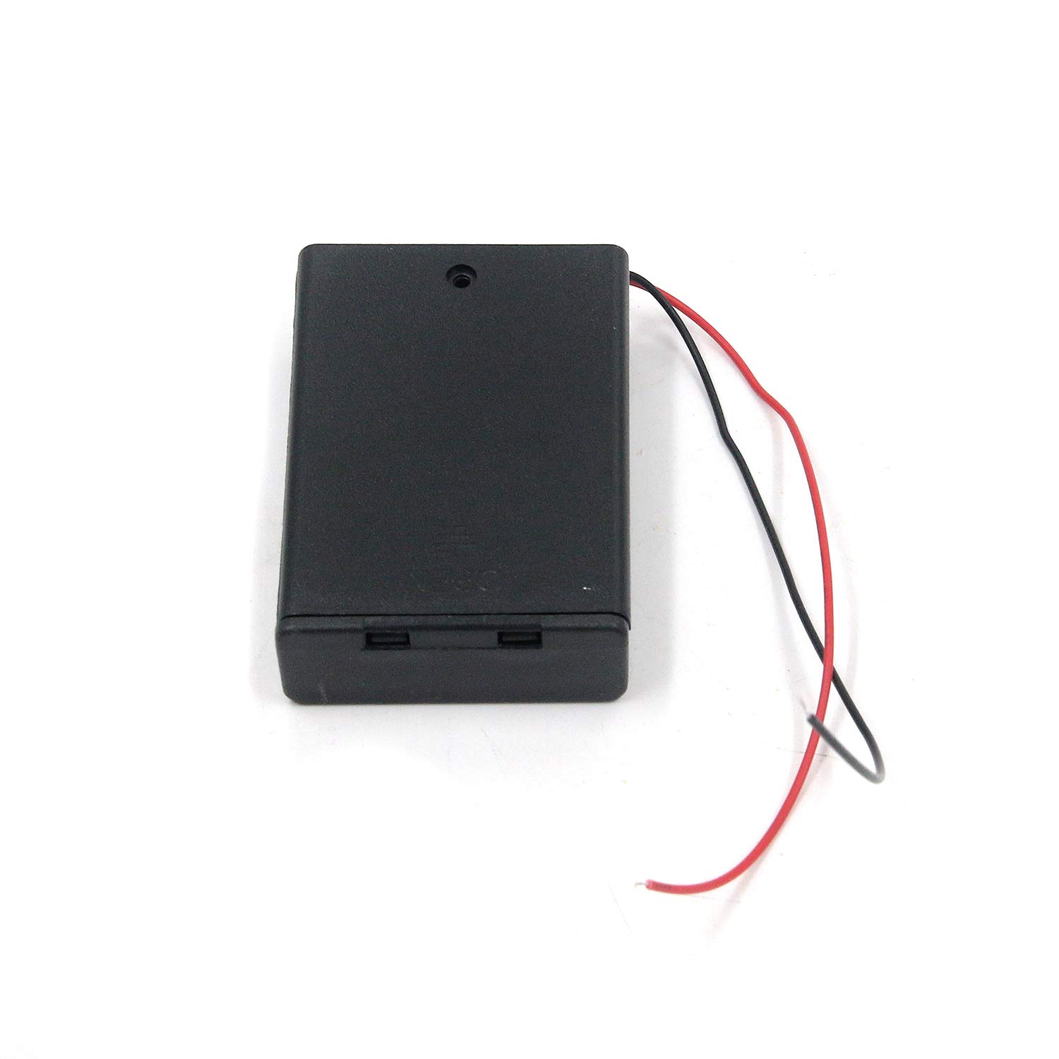 MY MIRONEY 3 x1.5V AA Battery Holder with ON/Off Switch Plastic Battery Holder Case Battery Box Pack of 5