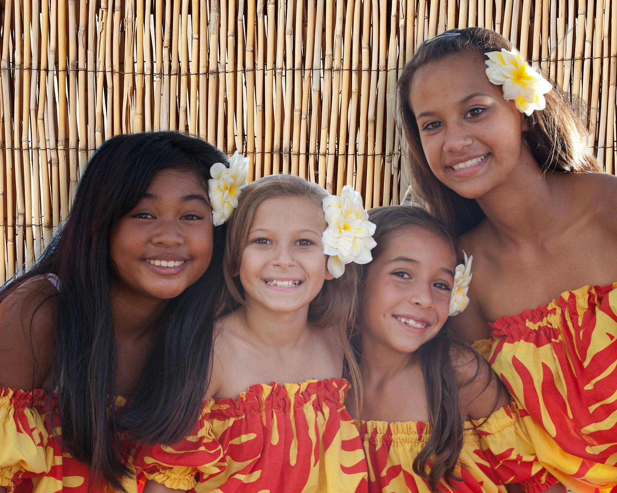 8 x 6ft Hawaiian Beach Reed Backdrop Aloha Luau Party Tiki Bar Decorations Polyester Fabric Photography Backdrop for Photoshoot