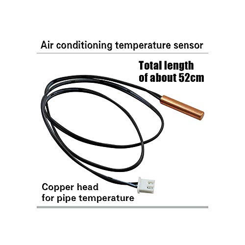 Air Conditioning Temperature Sensor 5K 10K 15K 20K 25k 50K Air Conditioner Tube Sensor Rubber Head Copper Head,Rubber head-50k