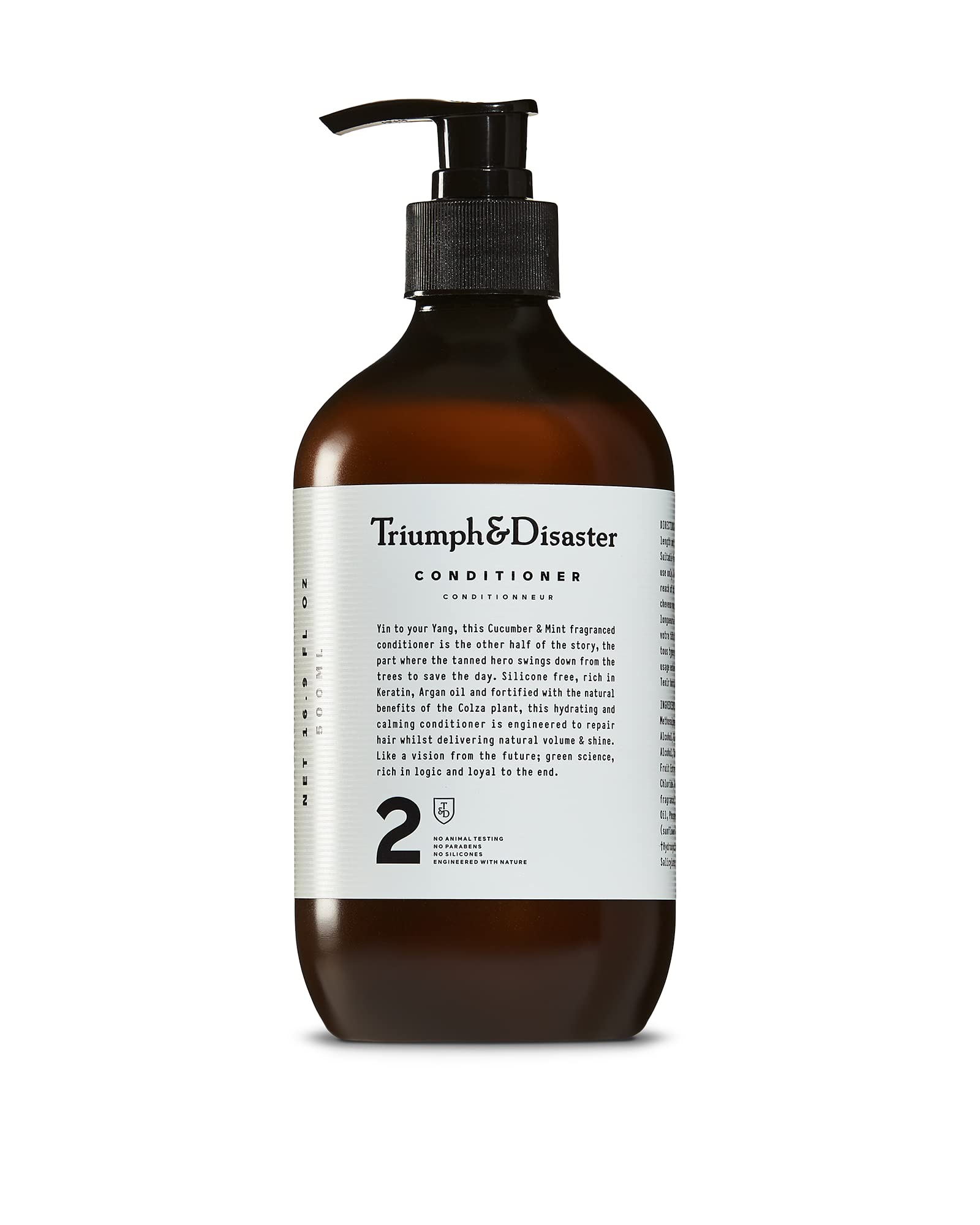 Triumph & Disaster | Conditioner, Moisturizing, Hydrating & Detangling Hair Conditioner with Keratin for Dry, Damaged Hair for Men & Women, 19.22 fl oz