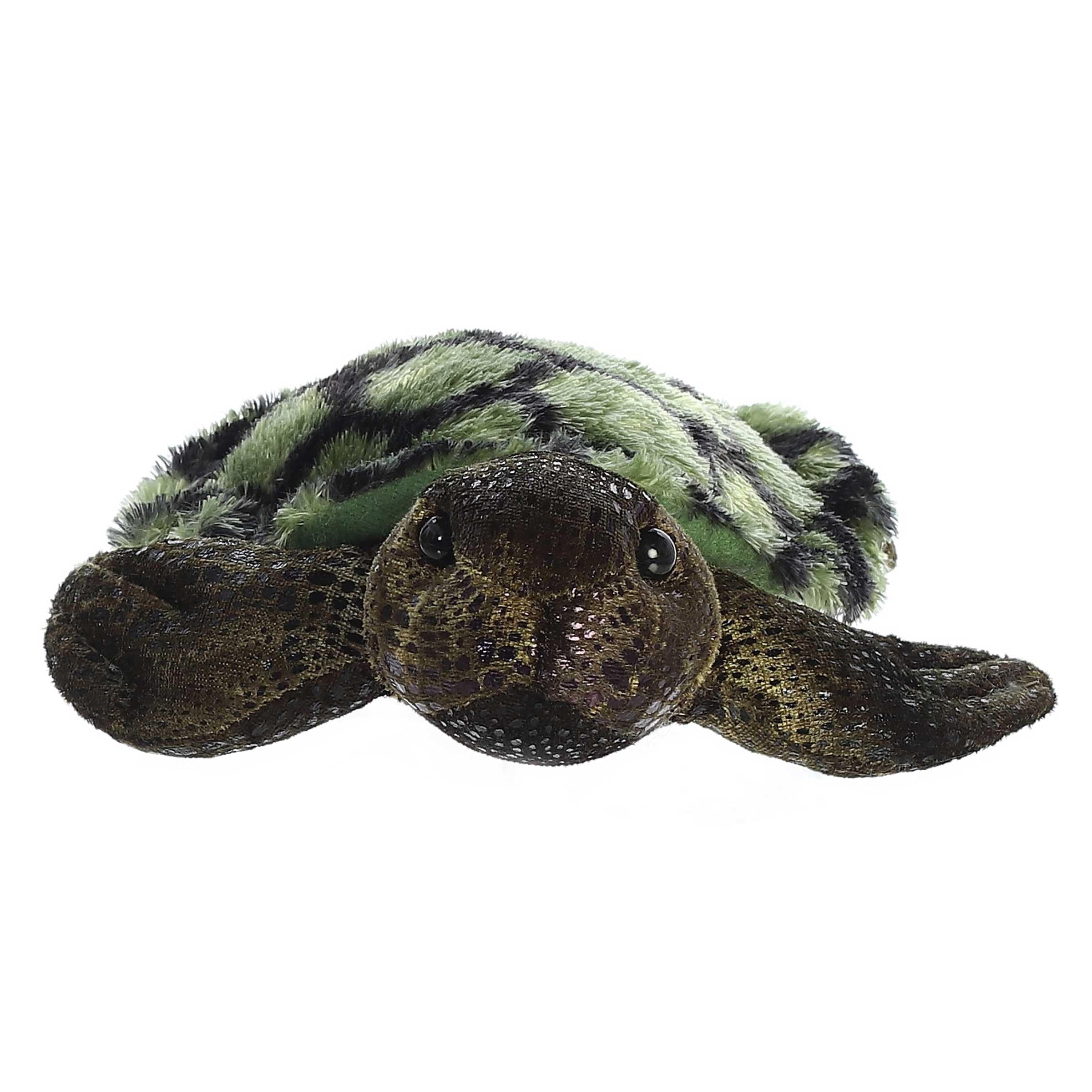 Aurora® Adorable Mini Flopsie™ Splish-Splash™ Stuffed Animal - Playful Ease - Timeless Companions - Green 8 Inches