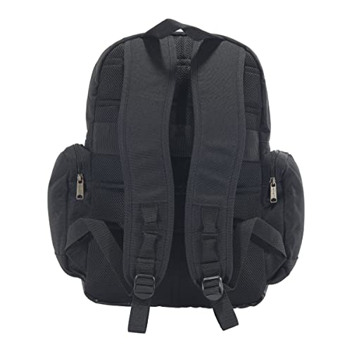 Carhartt Unisex Adult Force Pro Backpack with 17-Inch Laptop Sleeve and Portable Charger Compartment, Black, One Size