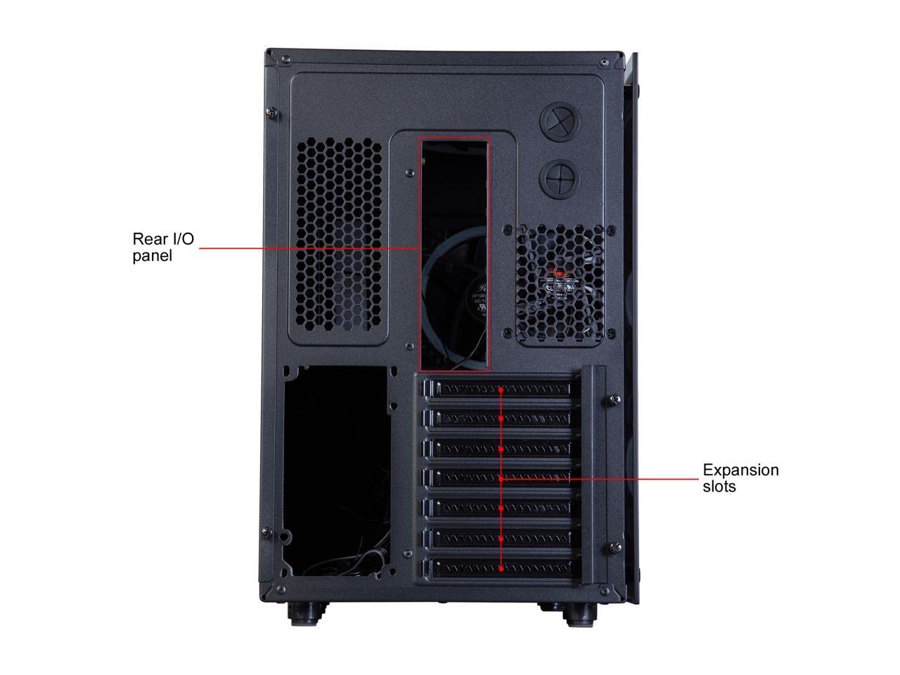Rosewill CULLINAN PX RGB-ST ATX Mid-Tower Gaming PC Computer Case, Supports 240 & 280mm Liquid Coolers, 4 Dual-Ring Remote-Controlled 120mm RGB LED Fans & 80mm Rear Fan, Tempered Glass