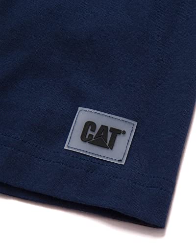 Caterpillar Men's Power Tee, Detroit Blue, Large