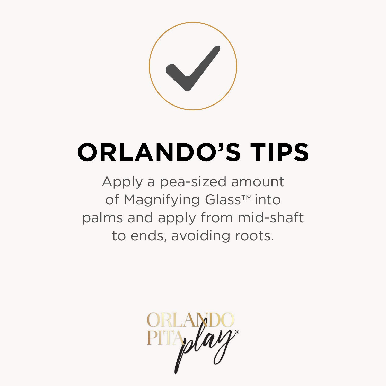 ORLANDO PITA PLAY Magnifying Glass Intensive Polish Serum, Exclusive Fortifinity Complex, For Weightless Moisture & Brilliant Luster, Nourishes Dry & Damaged Hair, 2.0 Fl Oz