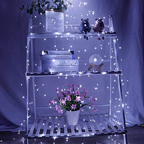 Decorative Lamp, Light Fixture Fairy String Lights, 8 Modes Waterproof for Garden Home