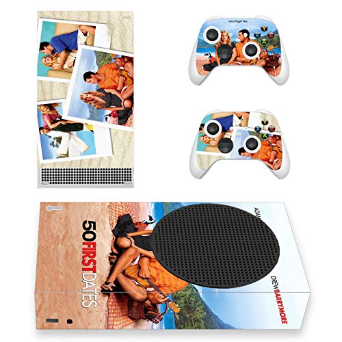 50 First Dates Movie Game Console Series S Console and Controller Skin Set, Skin Wrap Decal Kit