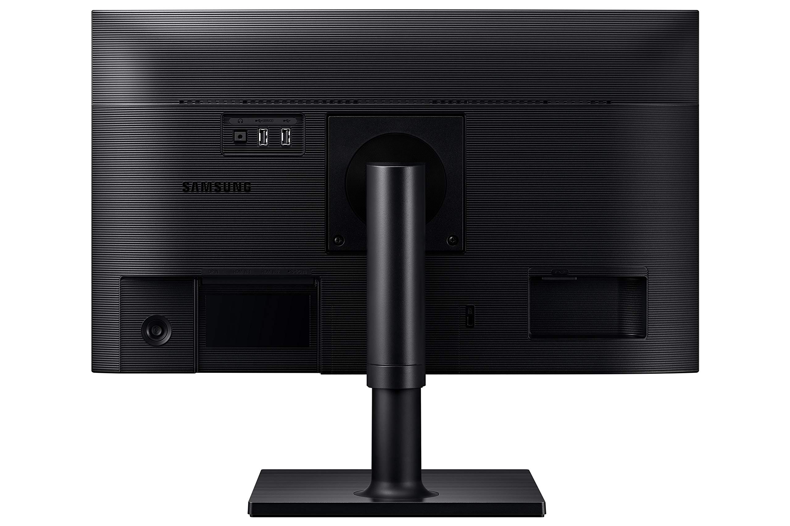 SAMSUNG FT45 Series 27-Inch FHD 1080p Computer Monitor, 75Hz, IPS Panel, HDMI, USB Hub, Height Adjustable Stand, 3 Yr WRNTY (LF27T450FQNXGO),Black