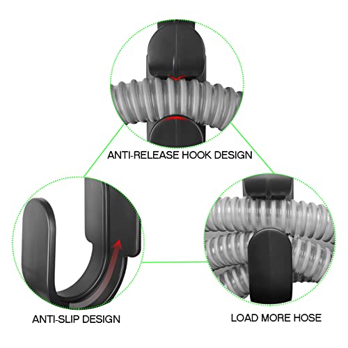 CPAP Hose Hanger with Anti-Unhook Feature - CPAP Mask Hook and CPAP Tube Holder - CPAP Supplies Organizer,Avoids CPAP Hose Tangle and Allows You to Sleep Better