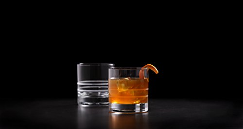 Crafthouse By Fortessa Professional Barware by Charles Joly Signature Collection, 4 Count (Pack of 1), Double Old Fashioned Glass