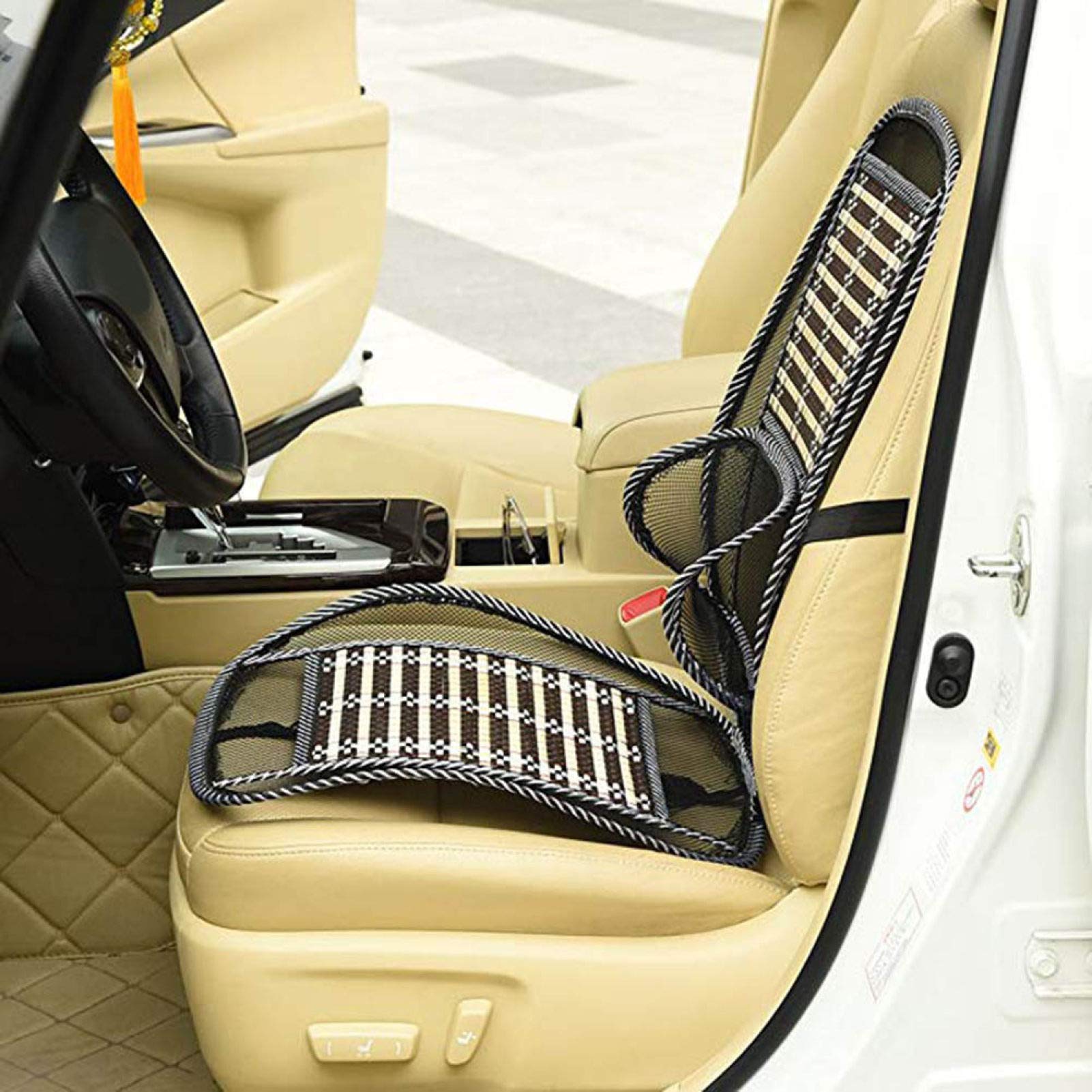 Shineweb Summer Seat Cover Cushion Breathable Car Seat Pad Ventilation Waist Massage Pad Car Seat Cushion Cooling Mat