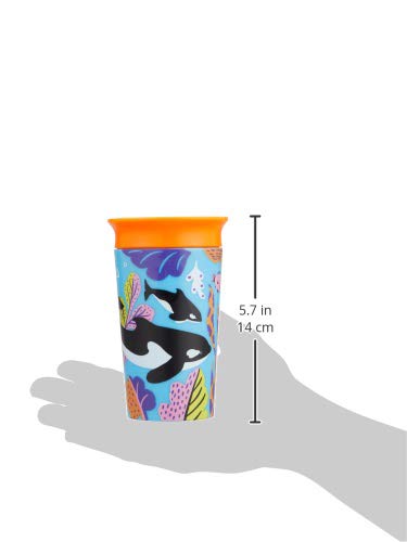 Munchkin 17424: 9Oz Miracle 360° Wildlove Sippy Cup - 2Pk (Assorted)