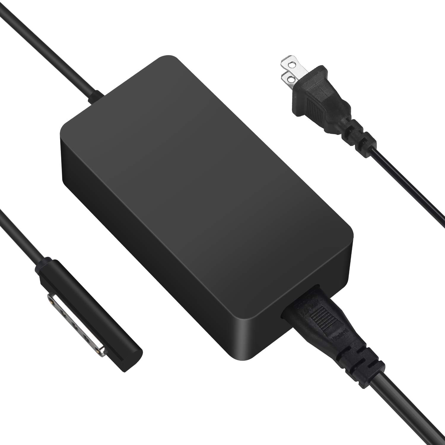 Surface Pro 1 & 2 Surface 2 Charger 48W Power Supply AC Adapter for Microsoft Surface Pro1 Surface Pro 2 Surface RT & RT2 1512 1536 1601 i5 i7 Tablet with 5V 1A USB Charging Port