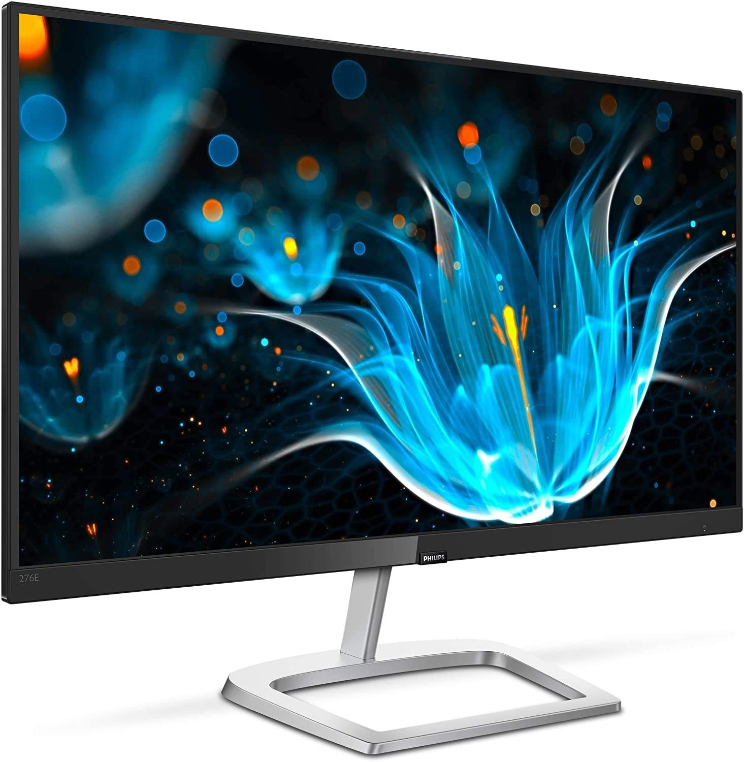 Philips E- line 276E9QDSB, 27-inch IPS LED FHD Free Sync LCD Monitor w/Ultra Wide-Color (1920x1080) - Glossy Black/Glossy Silver (Renewed)