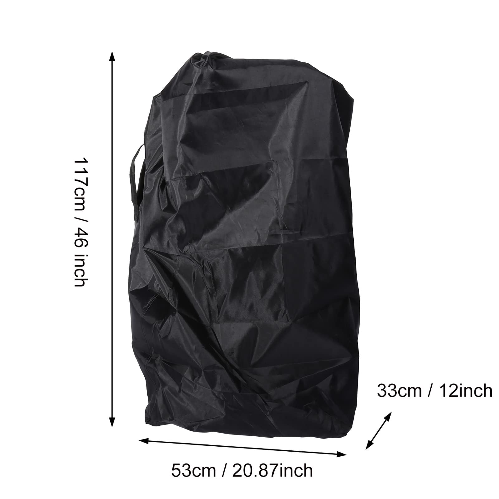 GLOGLOW Baby Stroller Travel Bag Cover Infant Kids Portable Large Pram Pushchair Storage Bag for Airplane (117 * 33cm / 46 * 12inch)