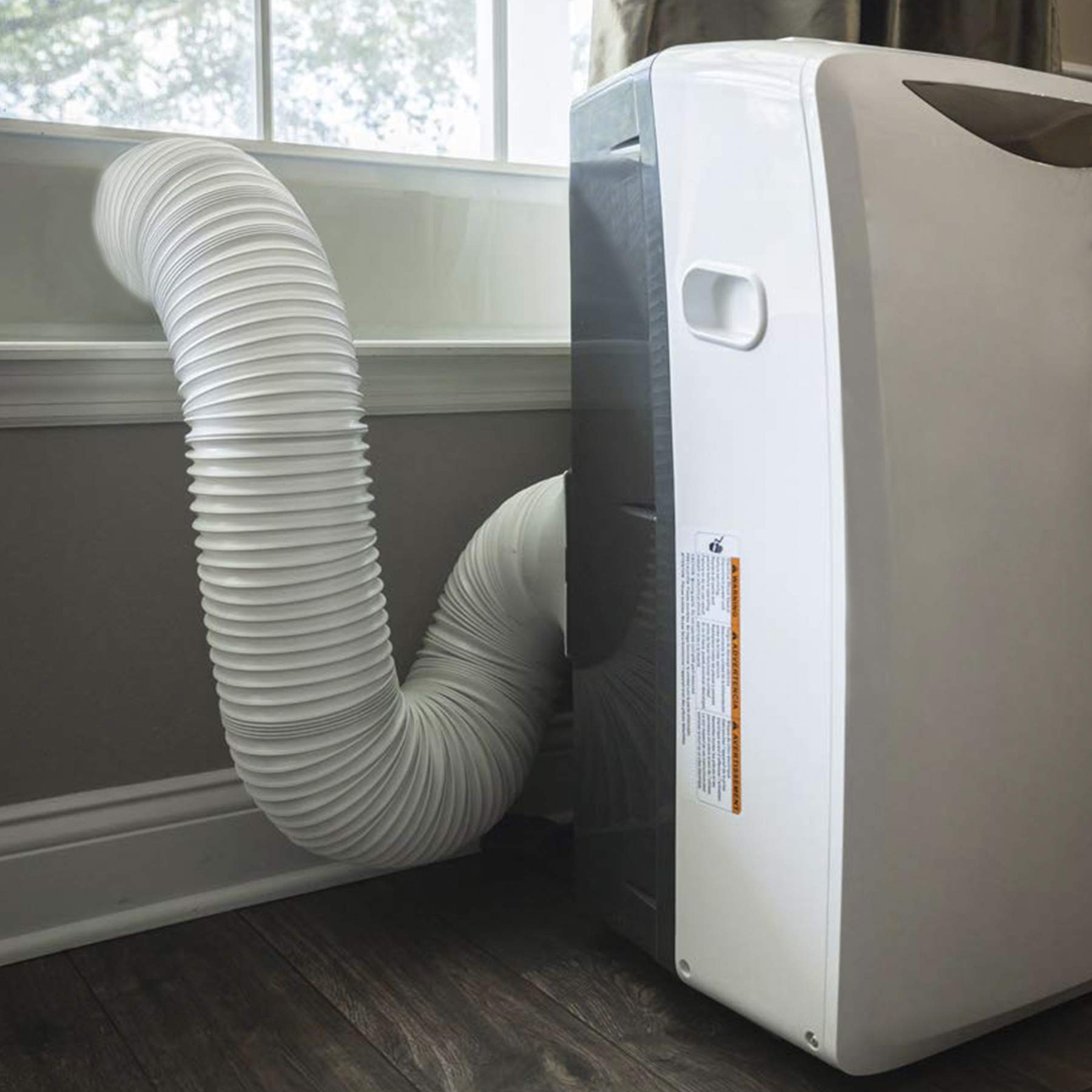 BJADE'S Air Conditioner Hose,Portable Air Conditioner Exhaust Hose 5.9" Diameter - 78" Long,Anti-Clockwise Compatible with Delonghi,Haier,LG and More