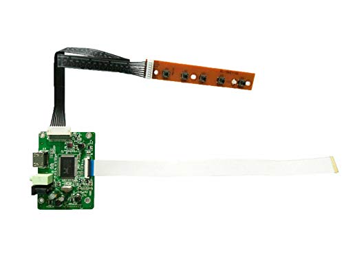 NJYTouch eDP HDMI Audio LCD Controller Board for 15.6inch LP156WF4-SPB1 LP156WF6-SPA1 1920x1080 30Pin LED Screen