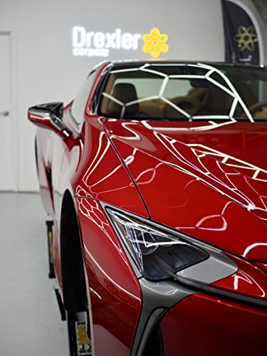 Drexler Ceramic Coating Kit 9h - Professional Grade, 3-5 Years of Gloss & Protection for Cars, 9h Hardness, Extra Hydrophobic Coating, High Shine Finish