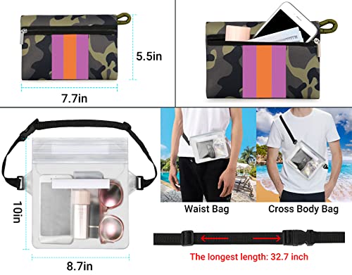 IBFUN Neoprene Large Beach Bag for Women Pool Gym Travel Tote Bag