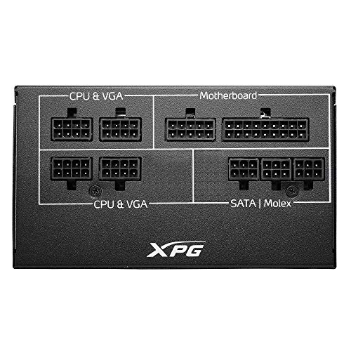 XPG Core Reactor Modular PSU: 80 Plus Gold - ATX - Fully Modular Power Supply - 10 Year Warranty - 650 Watt