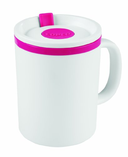 Copco Desk Insulated Mug, 1 Count (Pack of 1), Pink