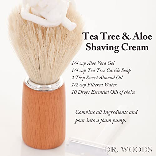 Dr. Woods Peppermint & Tea Tree Liquid Castile Soap with Organic Shea Butter Variety 2 Pack