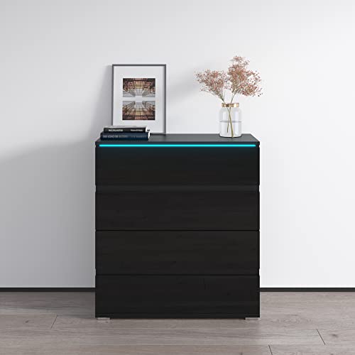 MEBLE FURNITURE & RUGS Euphoria 08 Modern Dresser