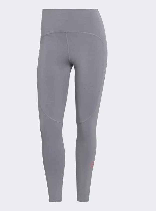 ADIDAS by Stella McCartney Women’S 7/8 Yoga Leggings, Light Onix, Medium