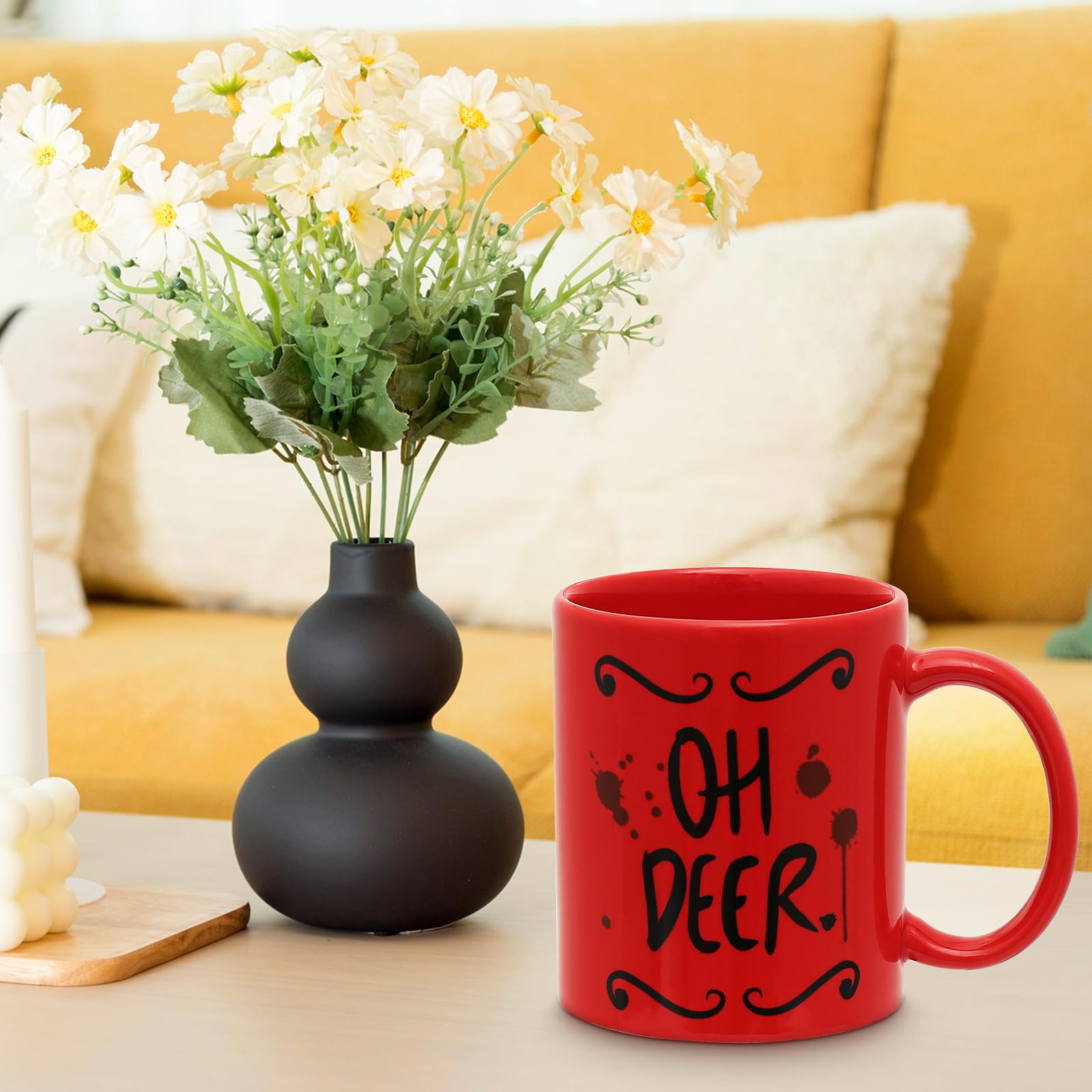 Alastor Oh Deer Mug Merch Coffee Mug Alastor Cosplay Merchandise