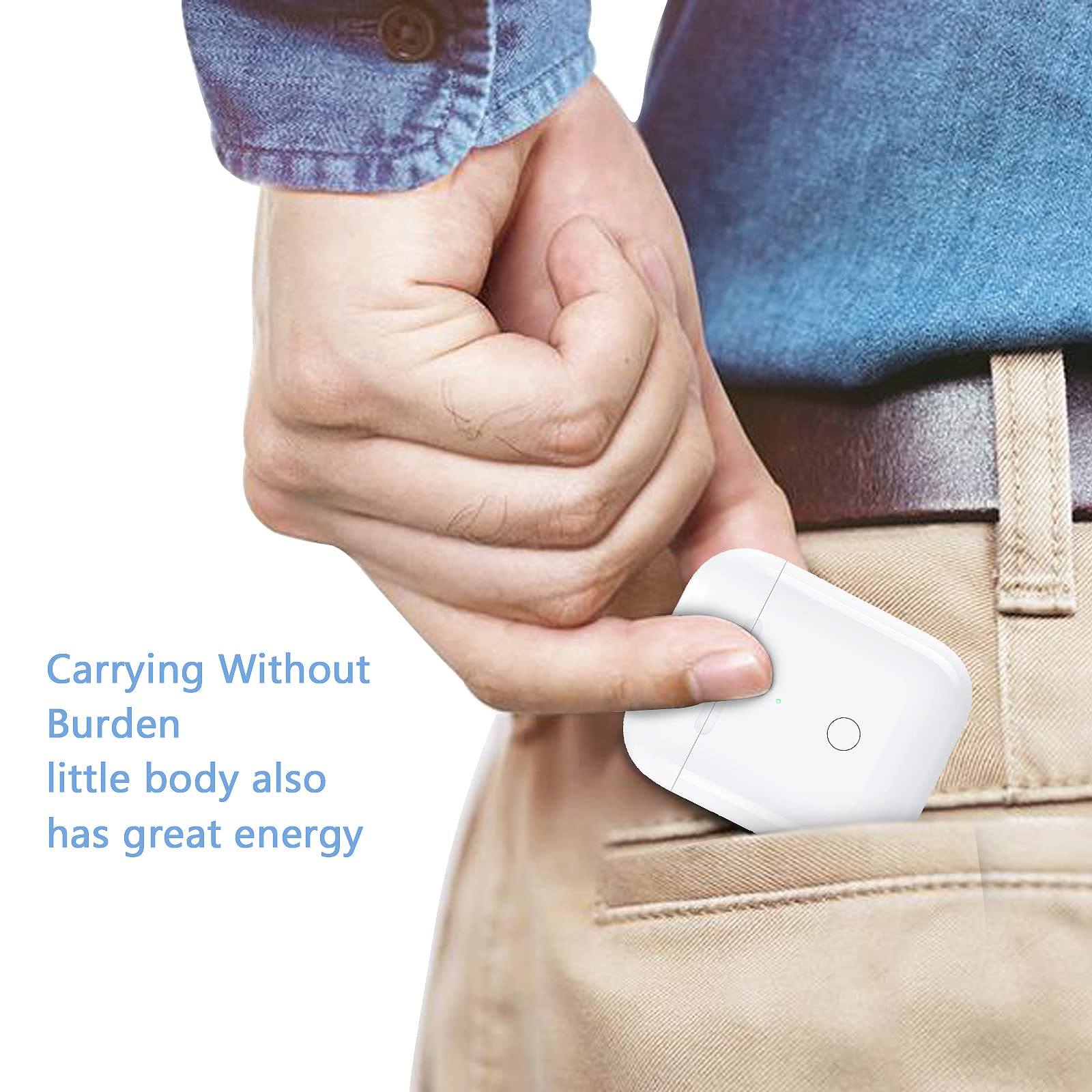 Airpod Charging Case,Wireless Airpod Replacement Charging Case Compatible with AirPods 1&2,Airpod Charger Case Only,450 mAH Airpod Battery Replacement with Bluetooth Pairing Sync Button,Pure White