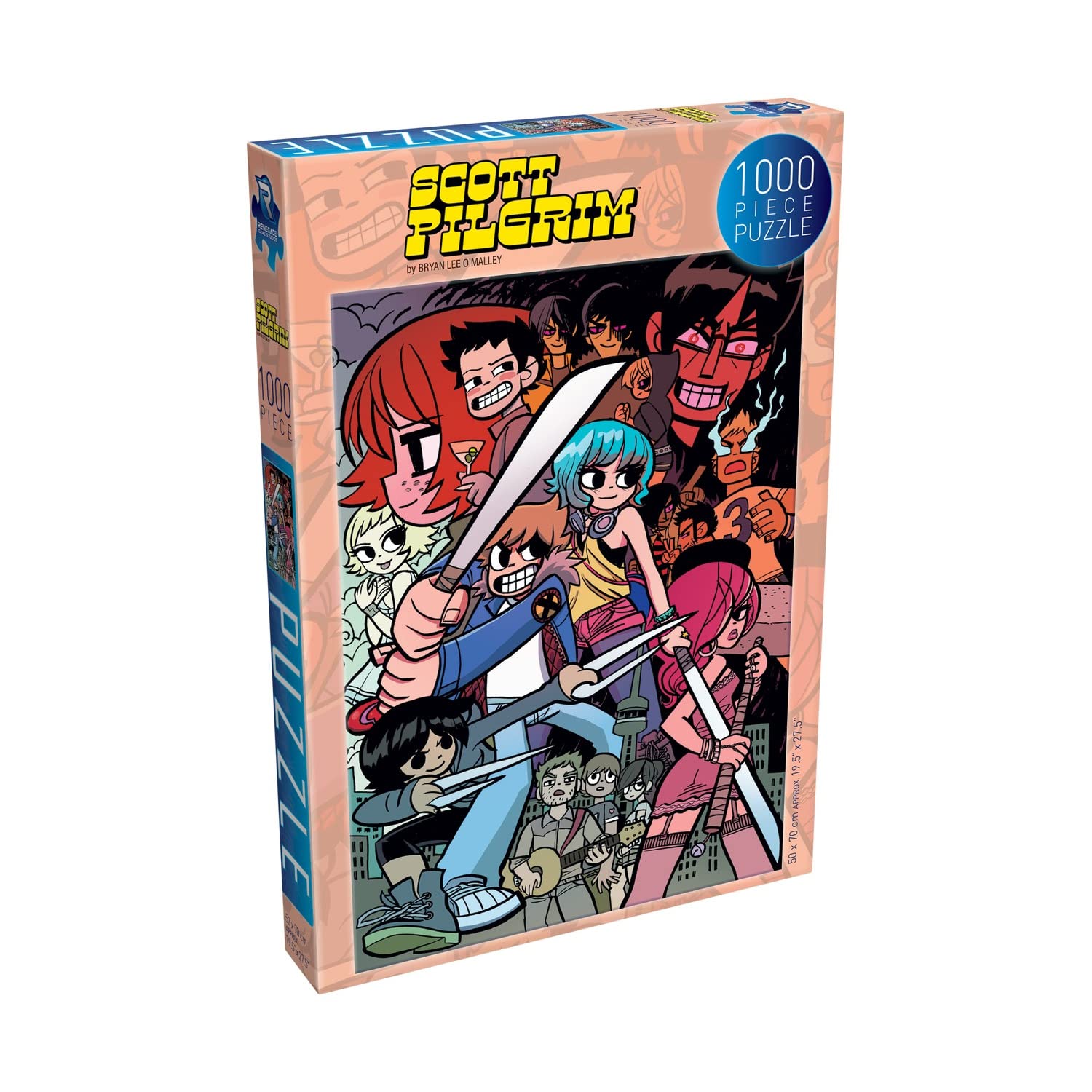 Scott Pilgrim Puzzles #4 Colorful Collage