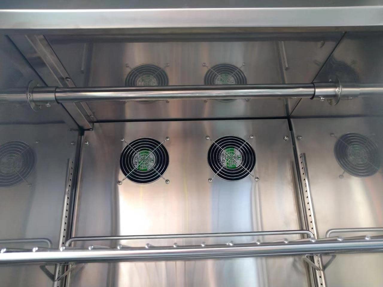 Kolice Commercial Aging Beef Showcase Freezer, Steak Aging Machine, Beef Display Showcase Freezer-268L,4 Tiers,Temperature: -5℃~ to 10℃ (23℉ to 50℉) for Hotel,Restaurant,Shopping Malls