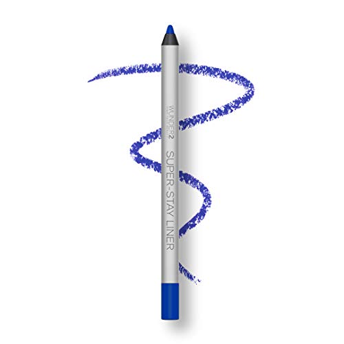 Wunder2 SUPER-STAY LINER Makeup Eyeliner Pencil Long Lasting Waterproof Eye Liner, Color Essential Royal Blue Matte