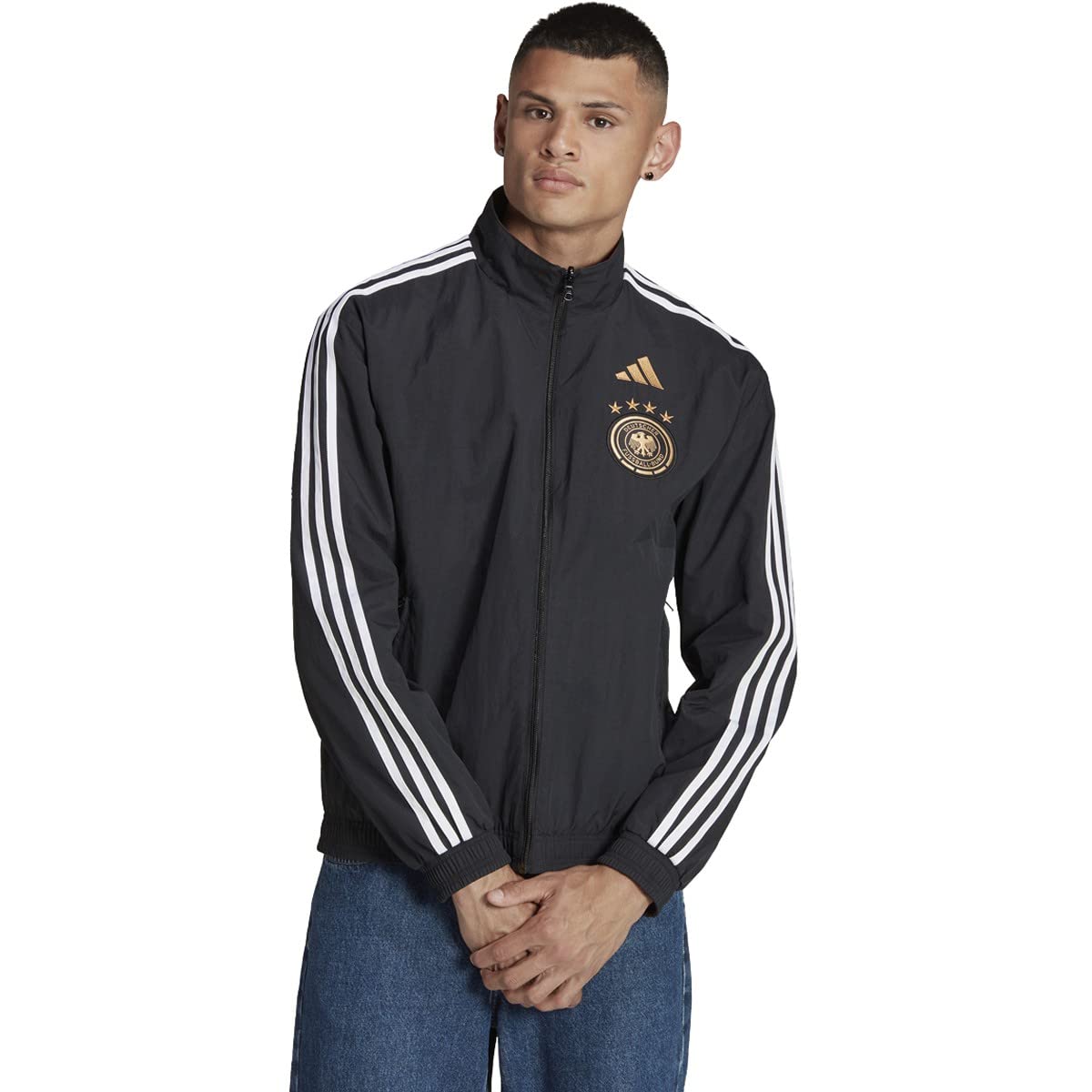 adidas Germany Men's World Cup 2022 Anthem Jacket (as1, alpha, x_l, regular, regular, X Large)