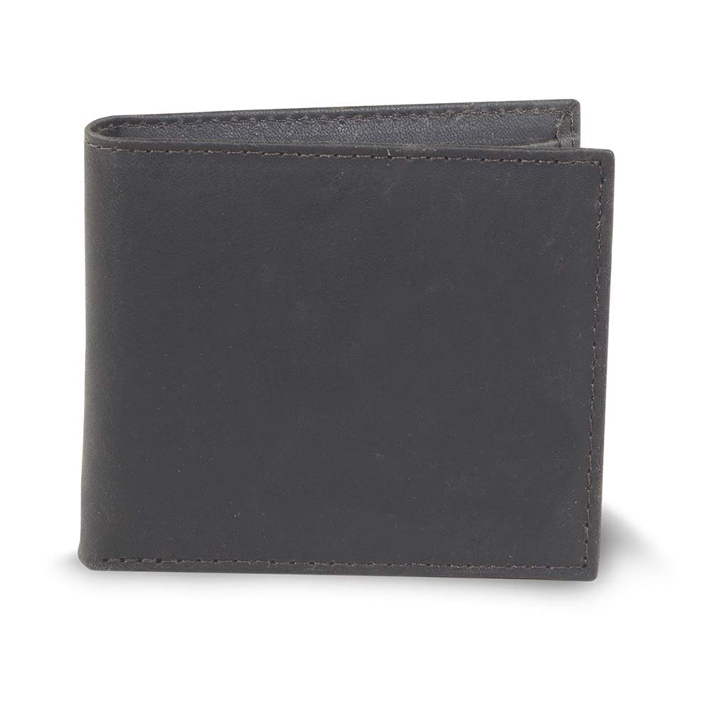 Barmah Hats Genuine Kangaroo Leather Wallet (Brown - 1 Fold)