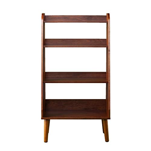 Southern Enterprises Berritza Bookcase, Walnut