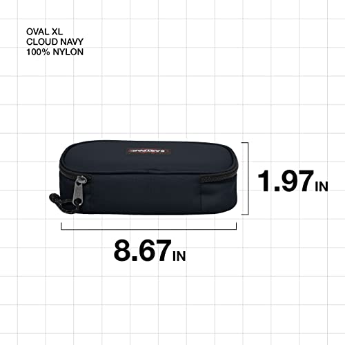 Eastpak Oval XL Pencil Case - For Travel, or Work - Cloud Navy