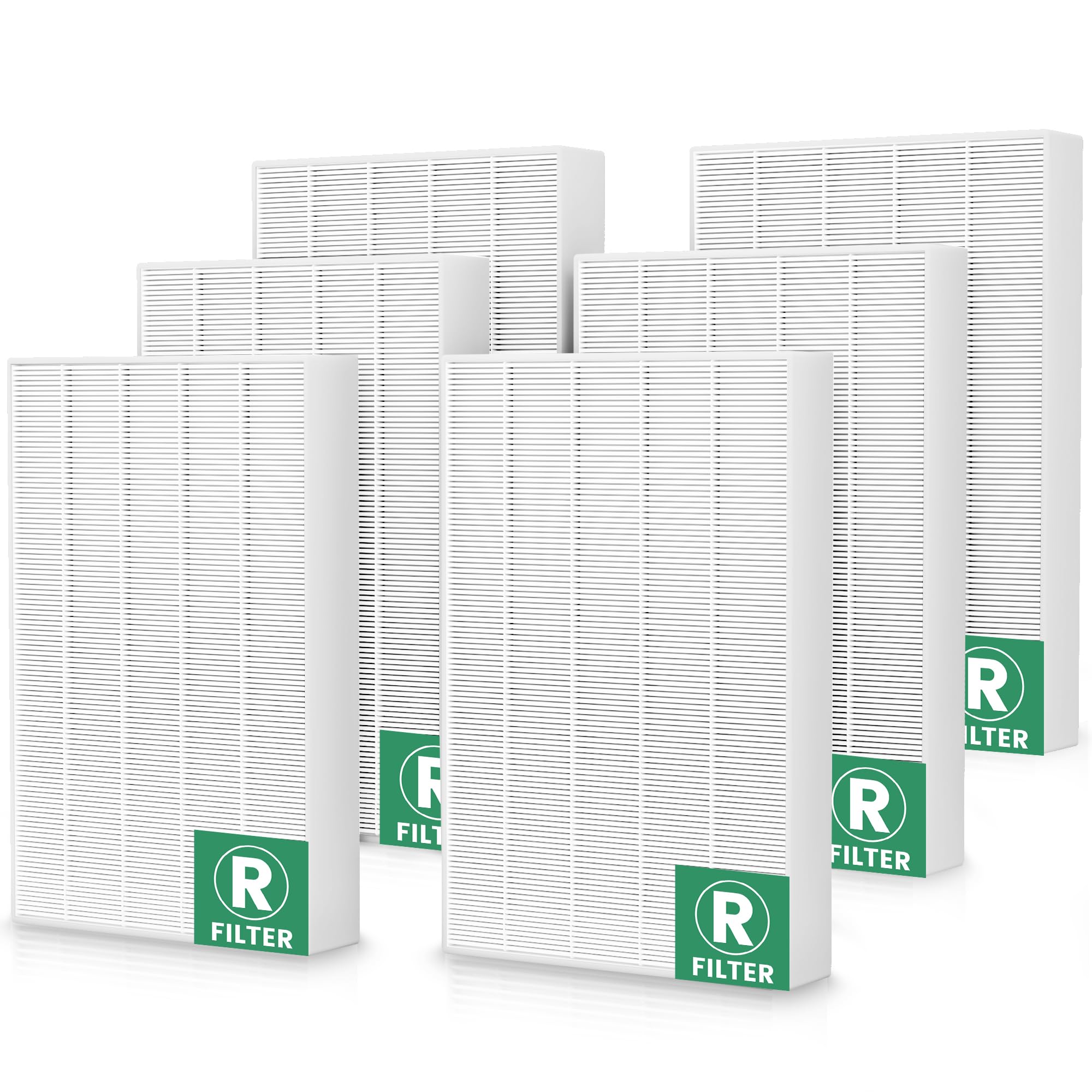 6 Pack HPA300 Hepa Filter Replacement Compatible With Honeywell HPA300, HPA200, HPA100, HPA090 Series and HPA5300 Air Purifier, H13 True HEPA Replacement,Filter R (HRF-R3 & HRF-R2 & HRF-R1)