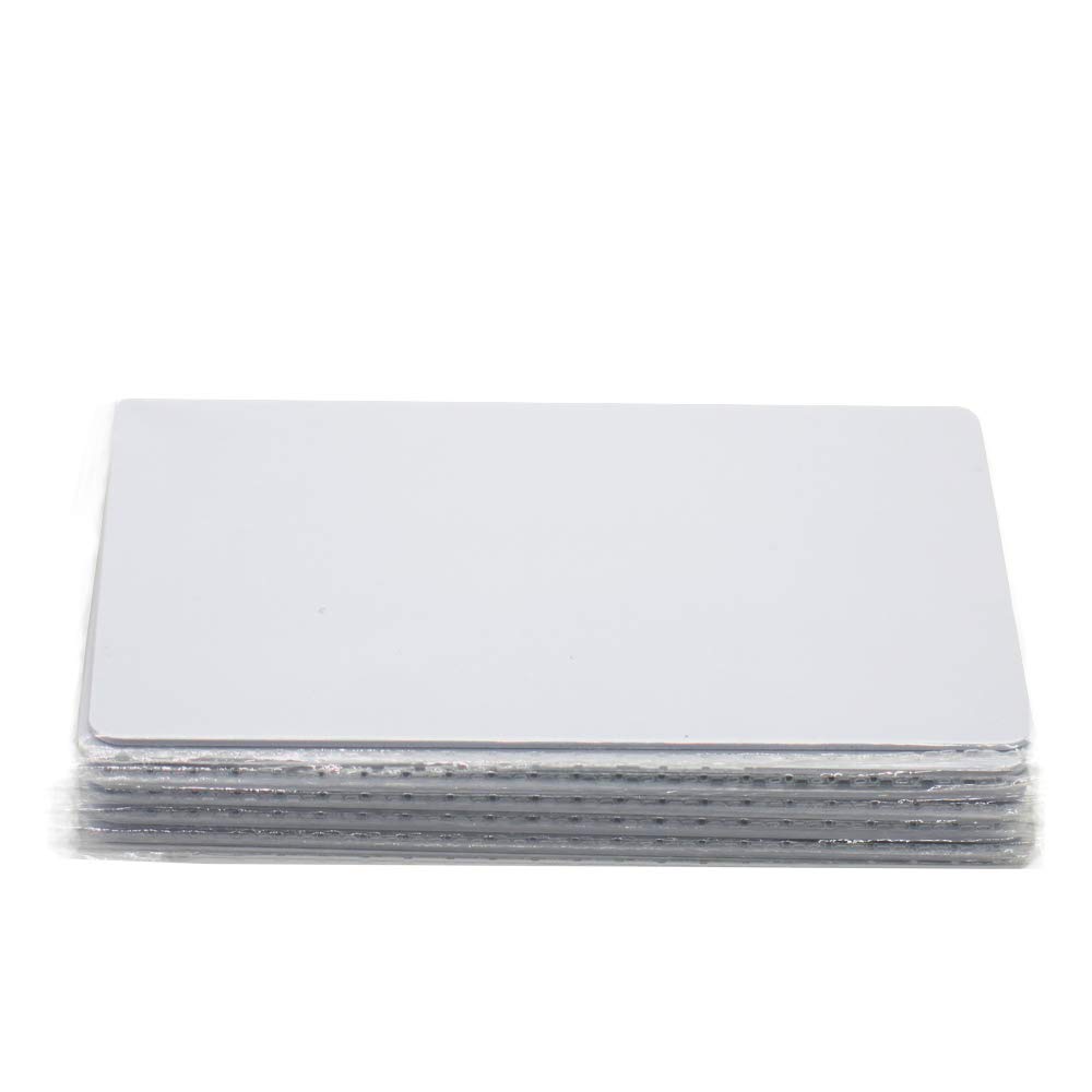 Gialer 100 Pack 1K RFID Smart Intelligent Cards Compatible with Mifare Classic 1K 13.56MHz 14443A Card White Card Hotel Key Cards Access Control Card Printable on Card Printers