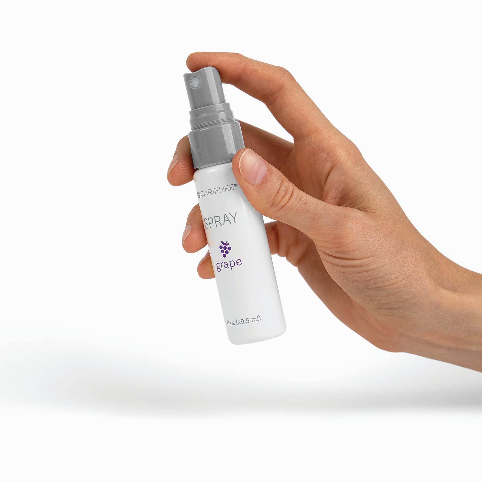 CariFree Oral Spray, Grape Flavored, Xylitol for Moisturization, Neutralizes pH, Fluoride-Free, Freshen Breath, Recommended by Dentists, Made in The U.S.A. 4 Bottles (1 fl. oz. Each)