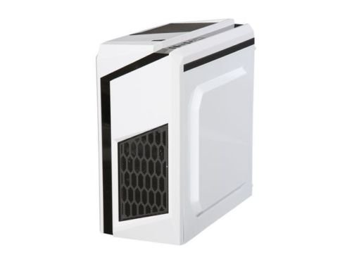 DIYPC DIY-F2-W White SPCC Steel MicroATX Mini Tower Computer Case