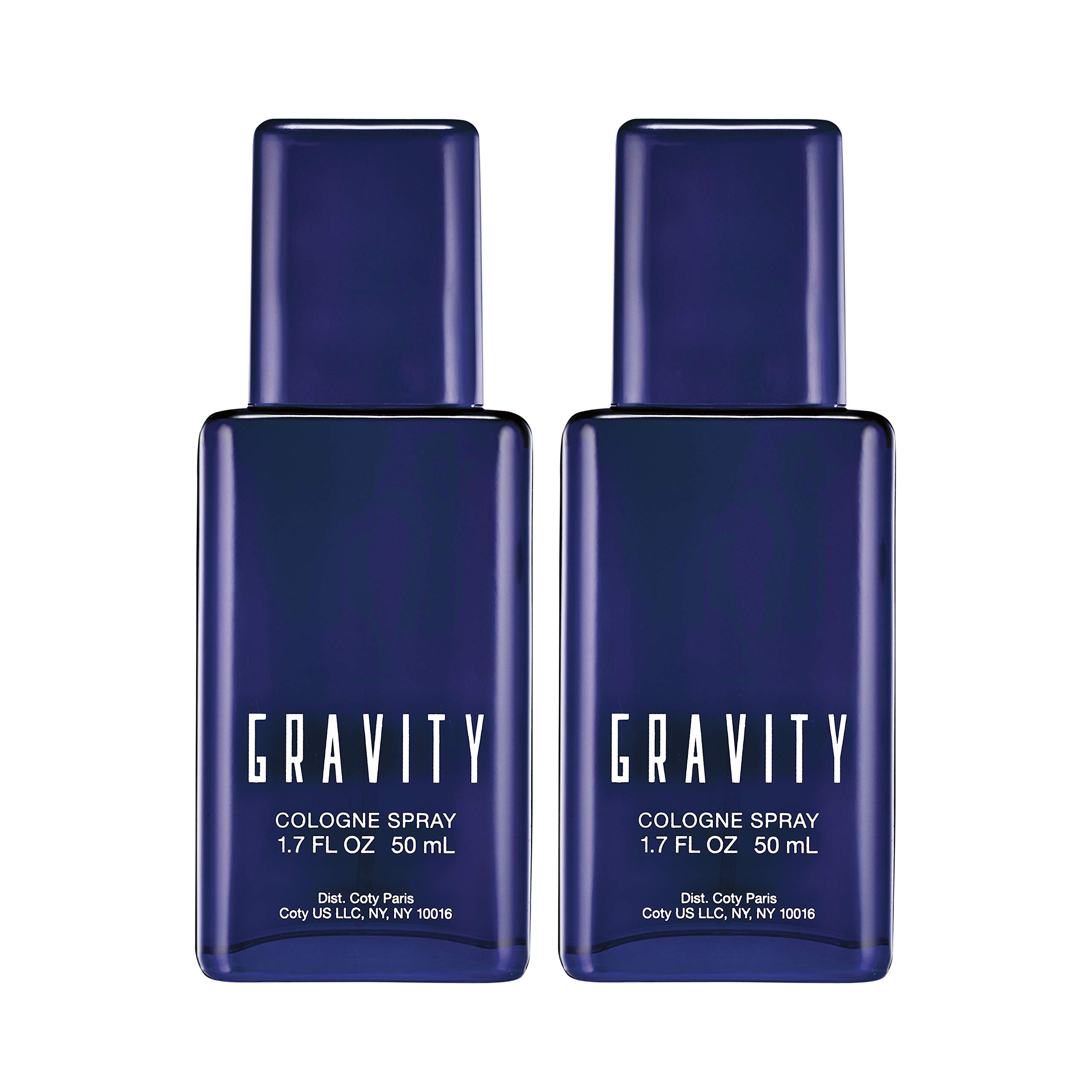 Gravity Cologne Spray, 1.7 Ounce, Pack of 2, Total Retail Value $37.00