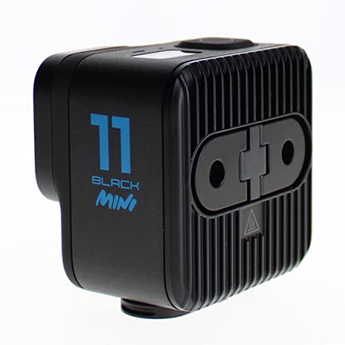 GoPro HERO11 (Hero 11) Black Mini - Waterproof Action Camera with 5.3K Ultra HD Video, 24.7MP Photos, 1/1.9" Image Sensor, Stabilization (CHDHF-111-TH) + 50-in-1 Accessory Kit + 64GB Card + More