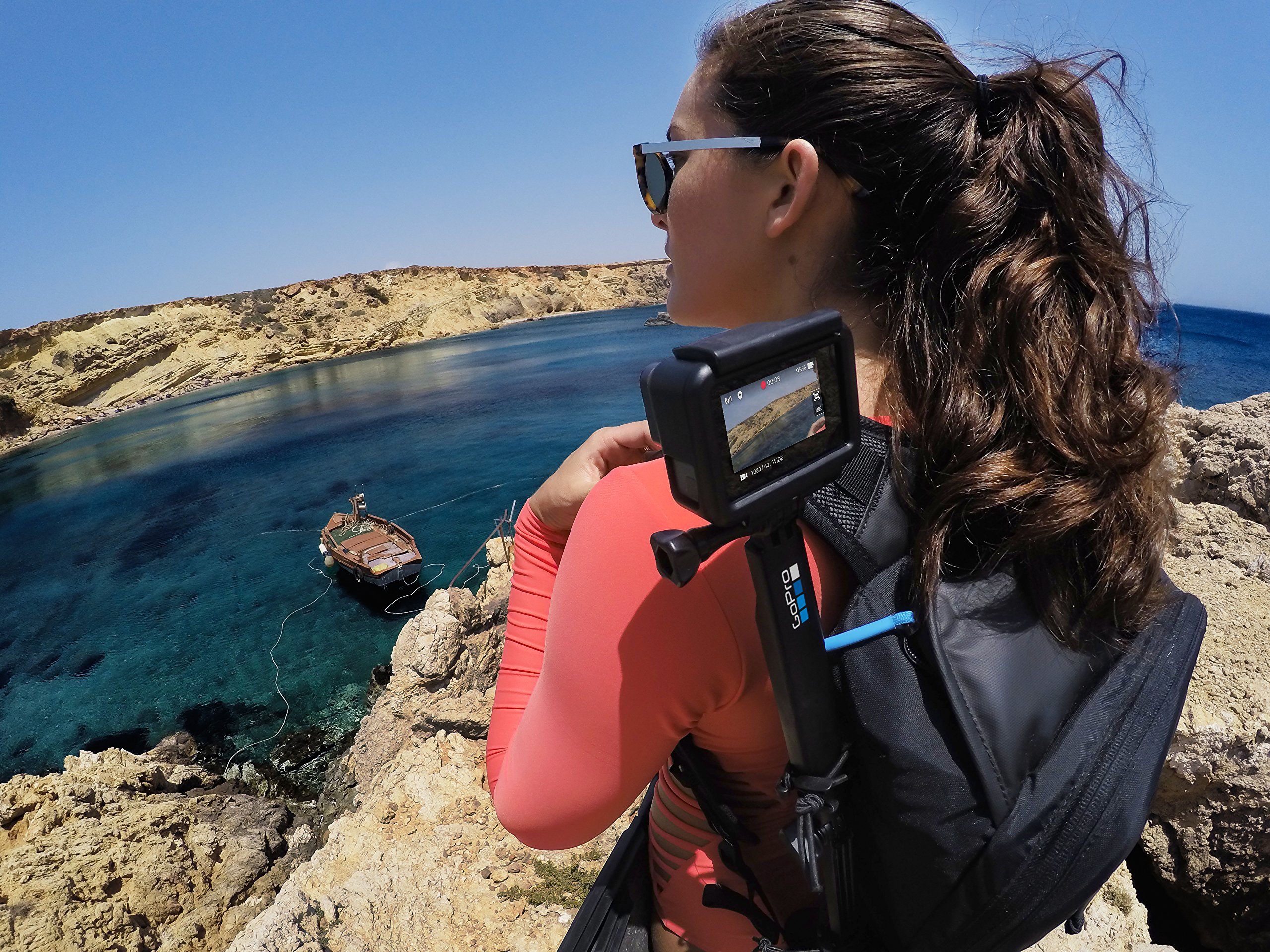 GoPro Hero5 Black — Waterproof Digital Action Camera for Travel with Touch Screen 4K HD Video 12MP Photos