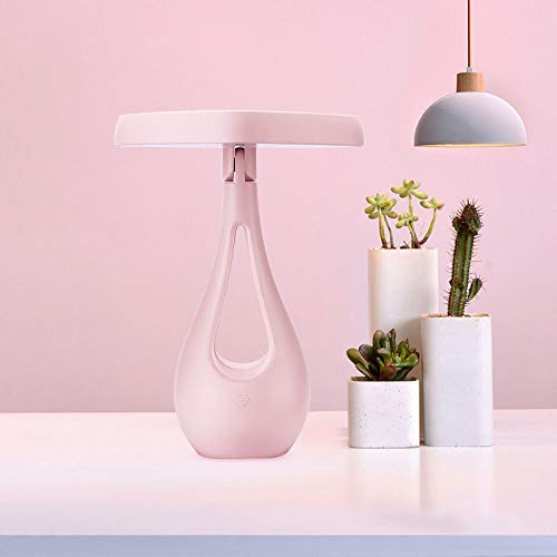 KXA LED Lighted Makeup Mirror, Makeup Mirror Lighted Dimmable Touch Screen Rotation Illuminated Disassembly Tabletop Comestic Mirror for Home Travel